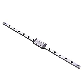 KGTCN Linear Rail Guide MGN9H 400mm Miniature Linear Sliding Guideway ...
