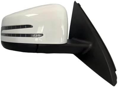Amazon.com: #81 8th Gear White Right Passenger Side Mirror with Blind ...