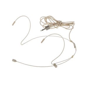 3.5mm Mini Headworn Head-mounted Headset Microphone Mic for Voice ...