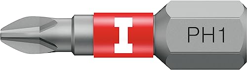 Hilti 7-Piece Torsion Phillips (PH) Screwdriver Bits and Bit Holder Set ...