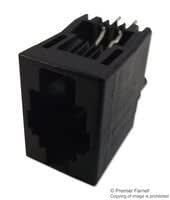 TE CONNECTIVITY / AMP 5558872-1 CAT3 RJ22 MODULAR JACK, 4 POSITION, 1 ...