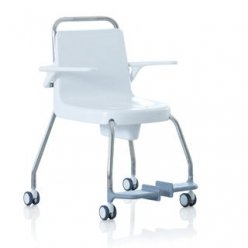 Bristol Maid Commode DBO Easy Clean with Lid & Pan Shelf (SECM005/A ...