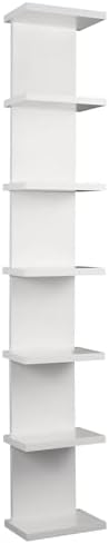 Amazon.com: YEXEXINM 7 Tier Wall Shelf Unit - Lack Floating Shelf ...
