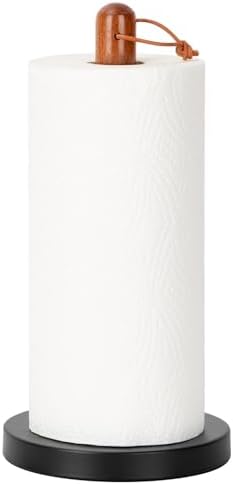 Amazon.com: Paper Towel Wooden Natural Color Countertop with Dia 6.3 ...