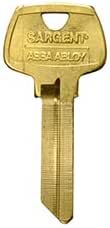 Sargent Key blank, Sargent 6270HN 6-pin - Door Lock Replacement Parts ...