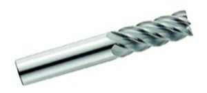 GARR TOOL 3/4x6" Carbide End Mill 45 DEG 5-Flute Single End SMG ...