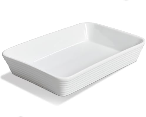Amazon.com: 10inch Casserole Dish for Oven, Ceramic Baking Pan ...