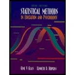 Statistical Methods in Education and Psychology - Textbook Only: Glass ...