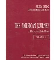 The American Journey: A History of the United States: 2: Lee, Joseph ...