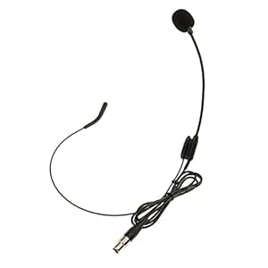 Milaan Ear Hook Omni-Directional Boom Head Worn Microphone XLR 4Pin ...