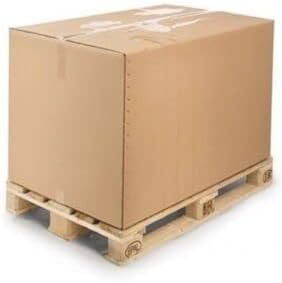 BiGDUG Pallet Transit Cartons - 1170l x 970w x 900h mm - Brown (Carton ...