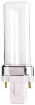 Satco (Pack of 25) S8303, 3500K 7-Watt G23 Base T4 Twin 2-Pin Tube for ...