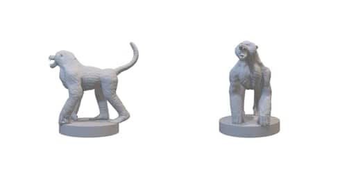 Amazon.com: Set of 5 Small Animal Miniatures for DND Pathfinder RPG ...