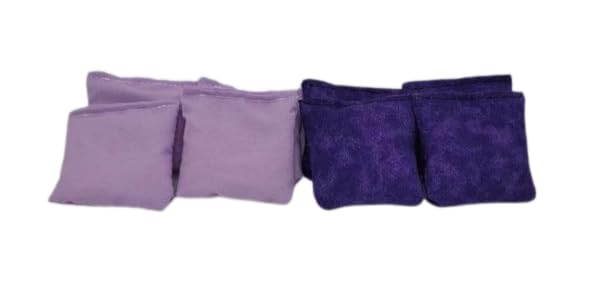 Amazon.com: 2" Purple and light purple mini cornhole tabletop toss bags ...
