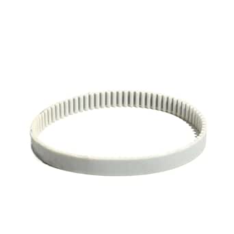 HTD5M White PU Timing Belt 15/20/25/30mm Width Polyurethane Pulley Belt ...