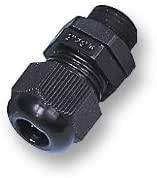 Black Nylon IP68 M25 Gland, Cable Glands, Cable Management, Qty X 1 ...