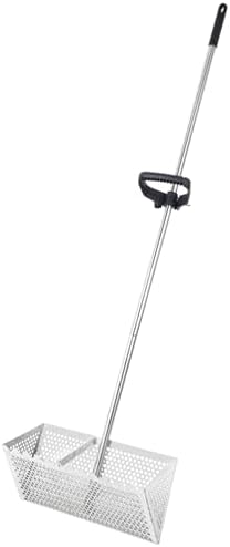 Amazon.com: Sand Flea Rake - 51” Long Handle Sand Scoop - Detection ...