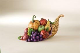 Amazon.com: Jim Shore Harvest Cornucopia Horn of Plenty Thanksgiving ...