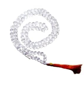 Venus Gems Gallery Sphatika Mala Original Certified 108 Beads White ...