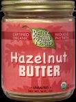 Amazon.com: Organic Raw Hazelnut (Filbert) Butter, 8oz - Nuts Soaked ...