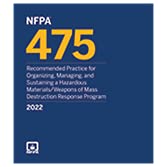 NFPA 475, Recommended Practice for Organizing, Managing, and Sustaining ...