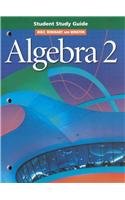 Holt Algebra 2: Student Study Guide: Holt, Rinehart & Winston ...