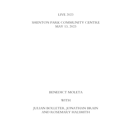 Écouter Live 2023 (Live 2023) par Benedict Moleta sur Amazon Music ...