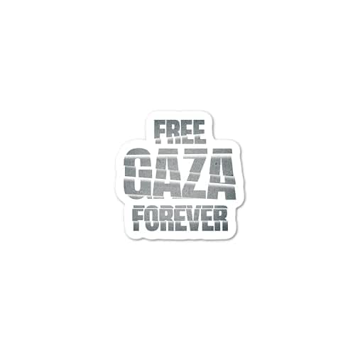 Amazon.com: Sticker Free Gaza Forever Sticker Label Water Bottle Laptop ...