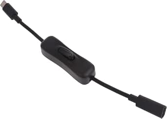 Amazon.com: Hodashi Usb-c Extension Cable with Inline On/Off Switch - 0 ...