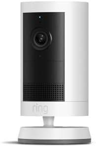 Ring Outdoor Cam Plus Battery | White | Amazon