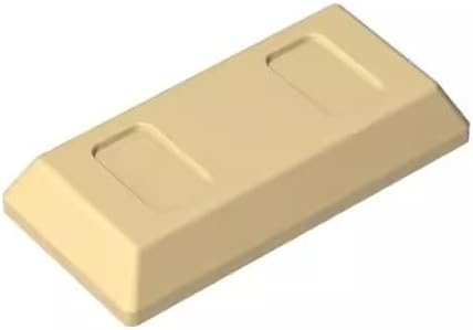 Gobricks GDS-1499 Tile Special 1x2 with Sloped Walls AKA Money/Gold Bar ...