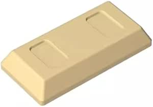Amazon.com: Gobricks GDS-1499 Tile Special 1x2 with Sloped Walls AKA ...