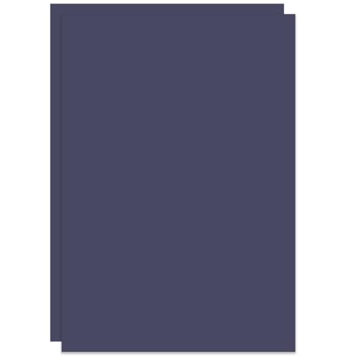 CVANU Premium A4 Color Paper Sheets NAIROBI NAVY BLUE 250 GSM Color Art ...