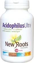Acidophilus Ultra -11 Billion(120Capsules) Brand: NewRoots Herbal ...