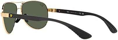 Amazon.com: Ray-Ban RB8331M Scuderia Ferrari Collection Aviator ...