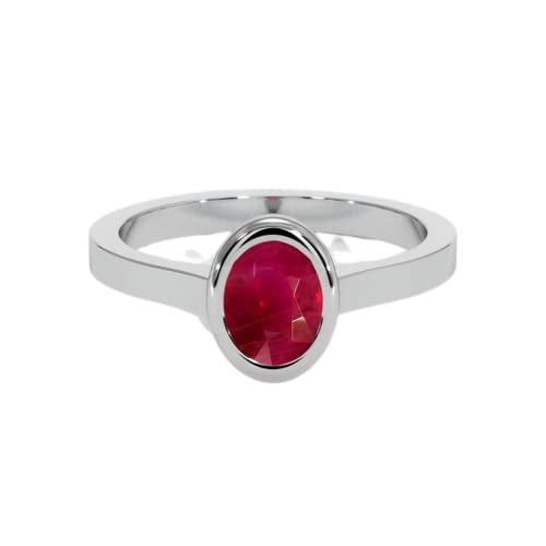 Empirical Jewels Natural Old Burma Ruby Stone Original Certified Ring ...