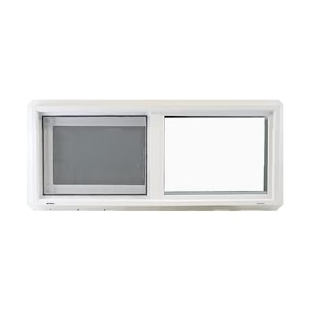 Shed Windows and More 36" x 12" Horizontal Sliding Window Double Pane ...