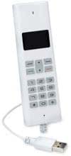 Amazon.com : Compucessory : USB Voip Phone,w/LCD Display,6 Volume ...