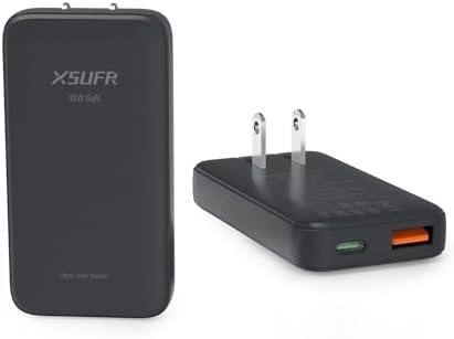 Amazon.com: Flat 45W USB C Charger, Slim Wall Charger, Super Fast ...