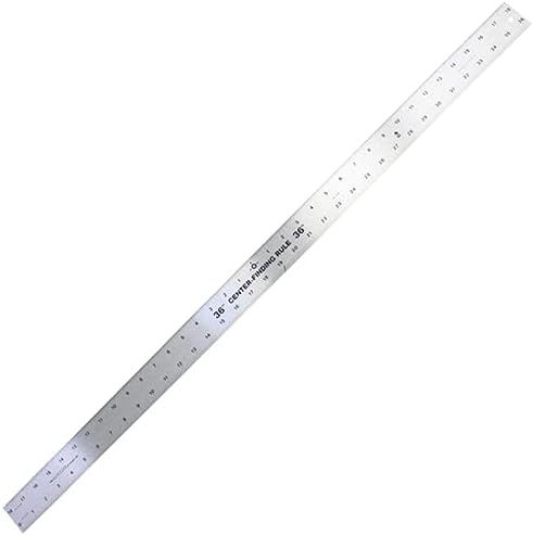 Peachtree Woodworking Supply Stainless Steel Center Finding Ruler ...