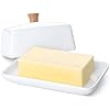 Amazon.com | ENERFLAT Butter Dish with Lid – Elegant Ceramic Butter ...