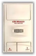 Liftmaster 98LM Motion Detector Garage Opener Wall Console - Belt Drive ...