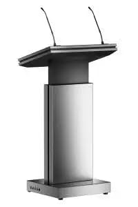 CCNOS Heavy-Duty luxurious Podium Lectern Stand / Wooden Podium with ...