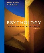 Psychology, The Science of Mind &Behavior - 3rd edition by Michael W. Passer Ronald E. Smith ...