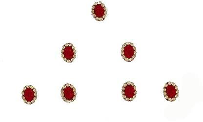 Red Colour Bindis For Ladies Wedding Bindi Packets For Ladies Forehead ...