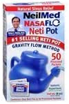 Neilmed Neilmed Nasaflo Unbreakable Neti Pot With Premixed Packets, 1 ...