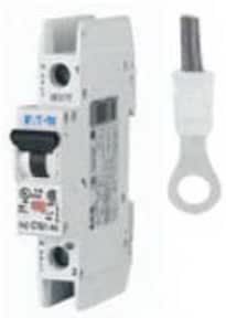 Eaton / Cutler Hammer FAZ-C2/1-RT-SP EMD Miniature Circuit Breaker 2 Amp 277/480 Volt AC 1-Pole ...