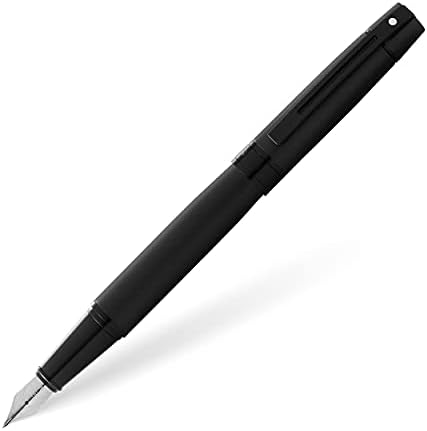 Sheaffer 300 Matte Black Lacquer Fountain Pen : Amazon.in: Office Products