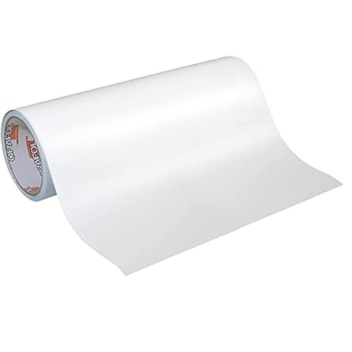 Snapklik.com : 631 12 Inches X 5 Feet Matte White Vinyl Solvent-Based ...