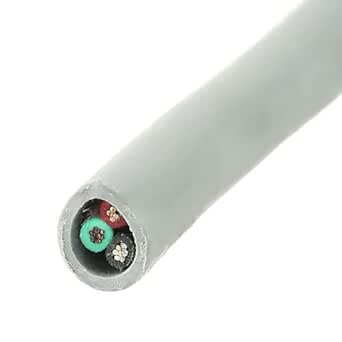 Jameco ValuePro 3-Conductor 24AWG Shielded Multi-Conductor Cable with ...